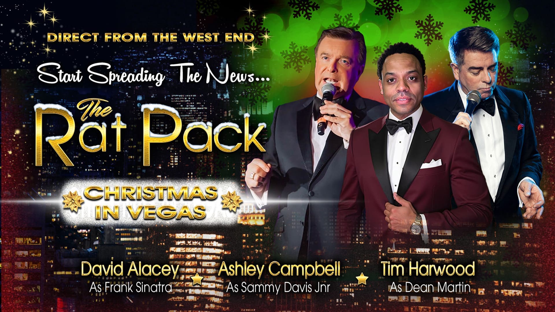 The Rat Pack – Christmas in Vegas - Queen's Theatre, Barnstaple